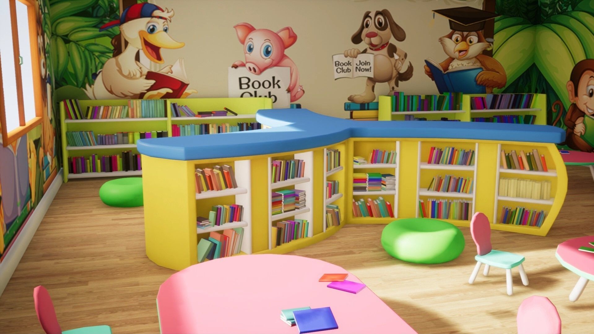 Asset - Cartoons - Background - Hight Poly 3D Model Collection | CGTrader