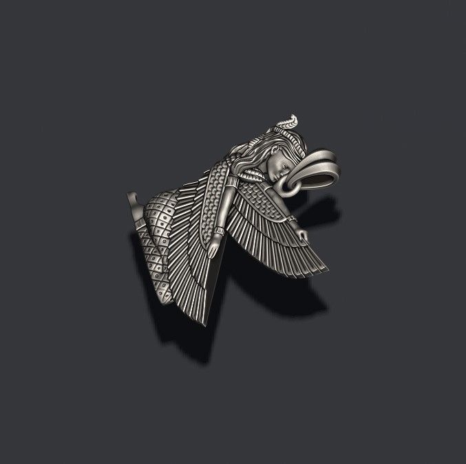Isis pendant 3D model 3D printable | CGTrader