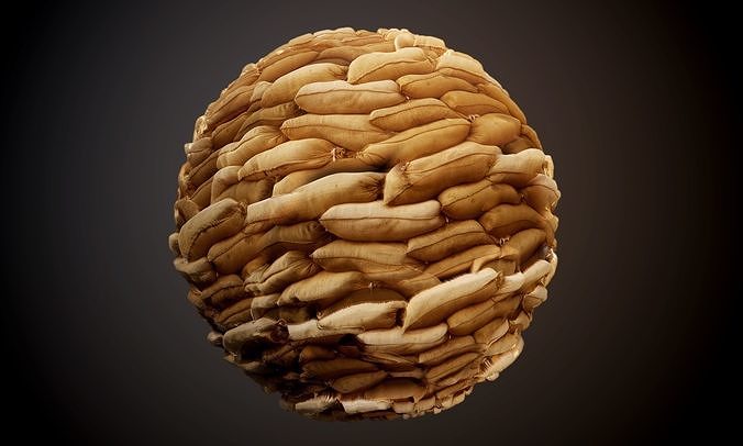Sandbags Seamless PBR Texture Texture | CGTrader