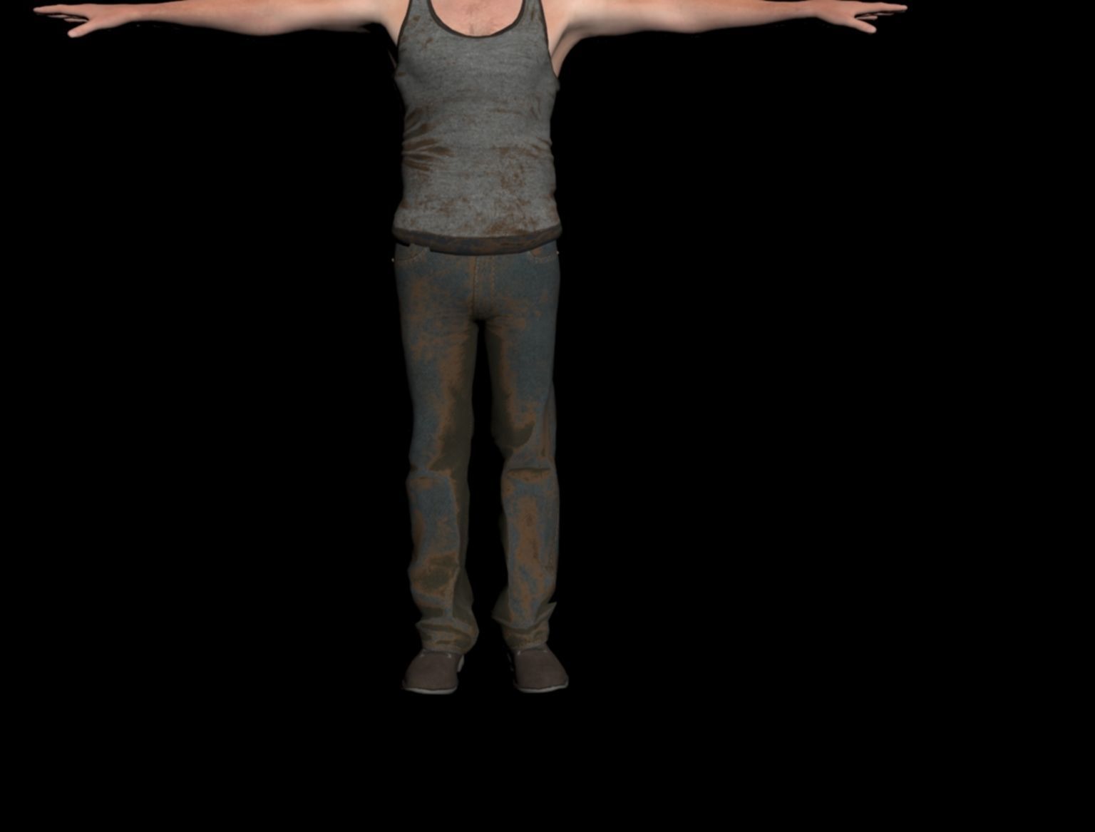 Sci-Fi Man unrigged free 3D model | CGTrader