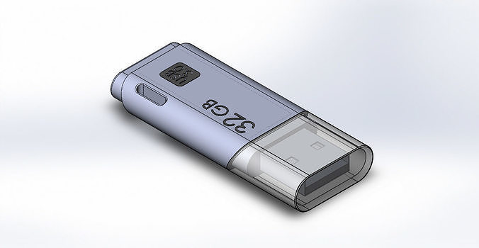 USB DRIVE 3D model | CGTrader