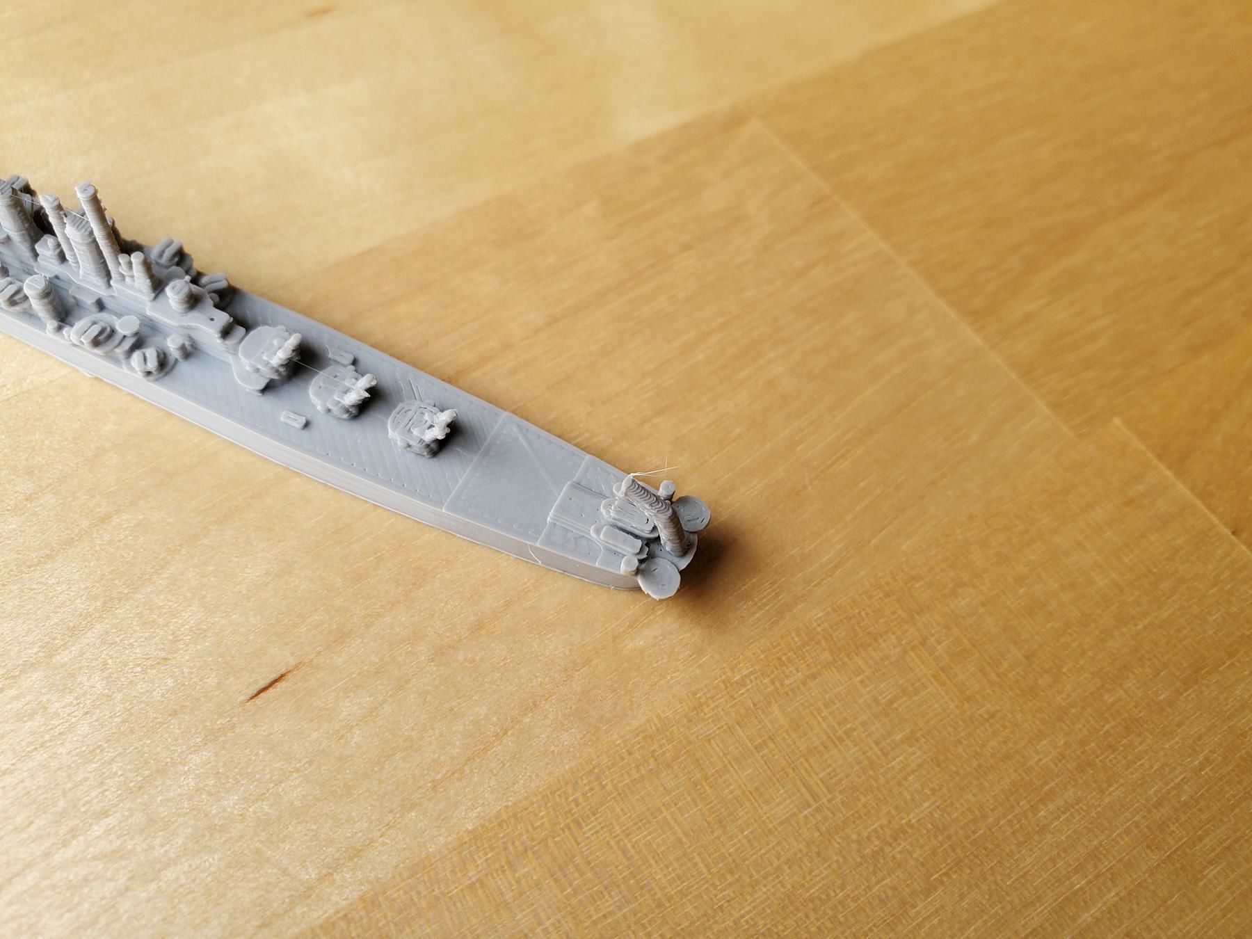 US Worcester Class Cruiser Warship 3D model 3D printable | CGTrader