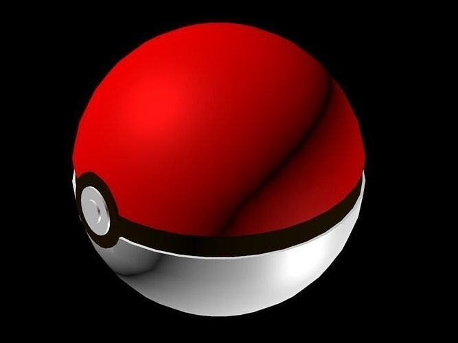 Pokemon ball Animated 3D model animated | CGTrader