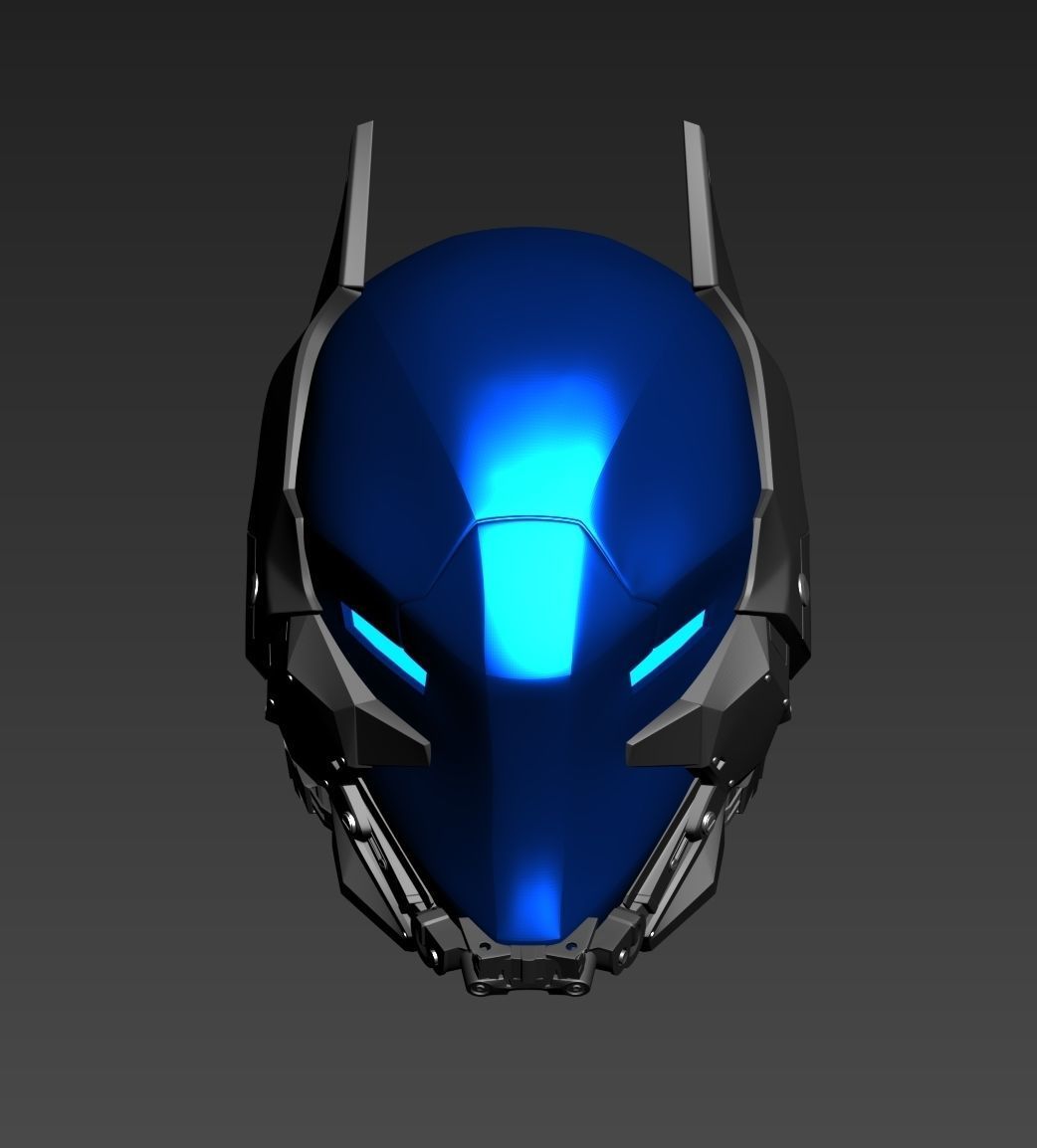 Batman Arkham Knight Helmet 3D model 3D printable | CGTrader