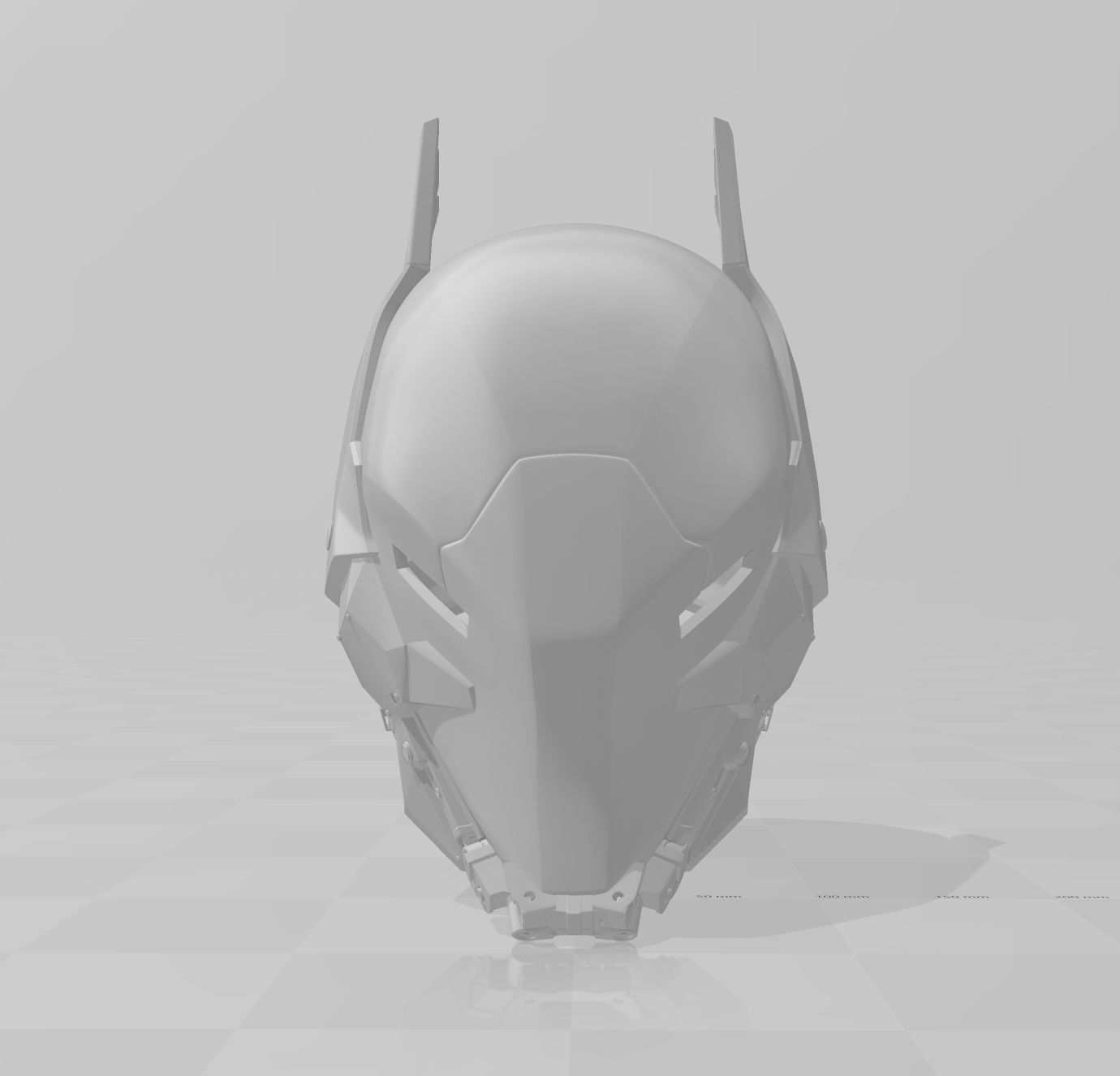 Batman Arkham Knight Helmet 3D model 3D printable | CGTrader