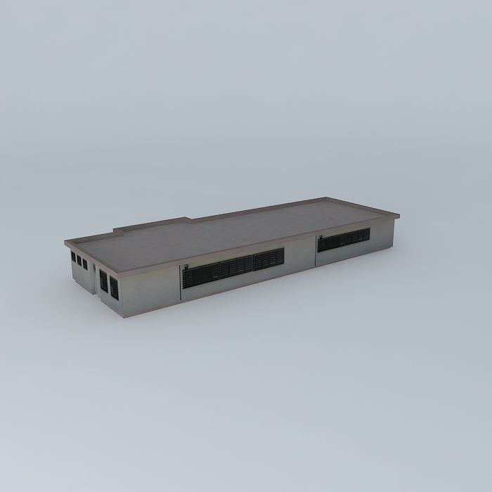 ATC Simulator Building in Mostar free 3D model | CGTrader