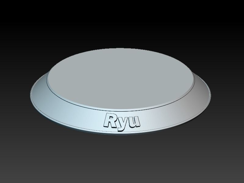 Street Fighter Ryu - Fight stance pose 3D model 3D printable | CGTrader