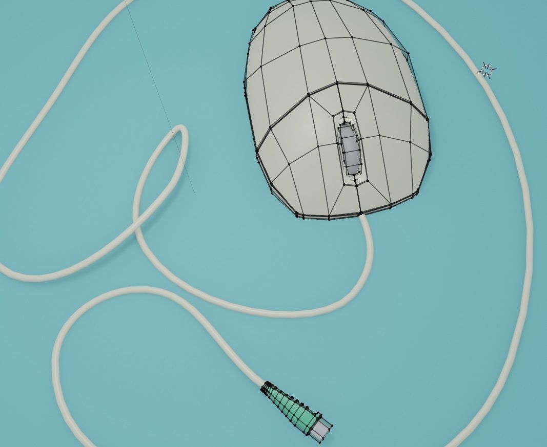 3D model 90s desktop mouse VR / AR / low-poly | CGTrader