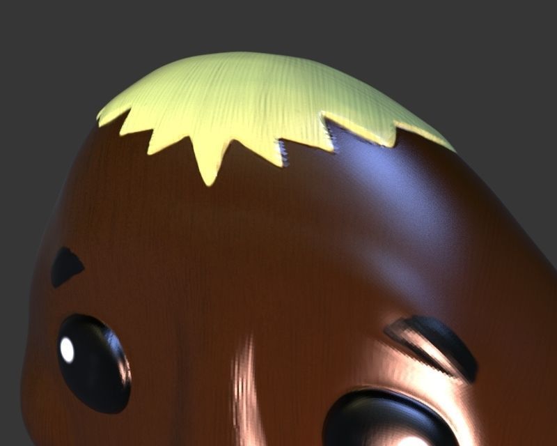 Goron Mask The Legend Of Zelda 3D model | CGTrader