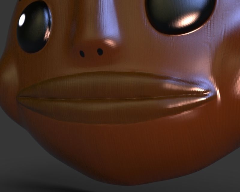 Goron Mask The Legend Of Zelda 3D model | CGTrader