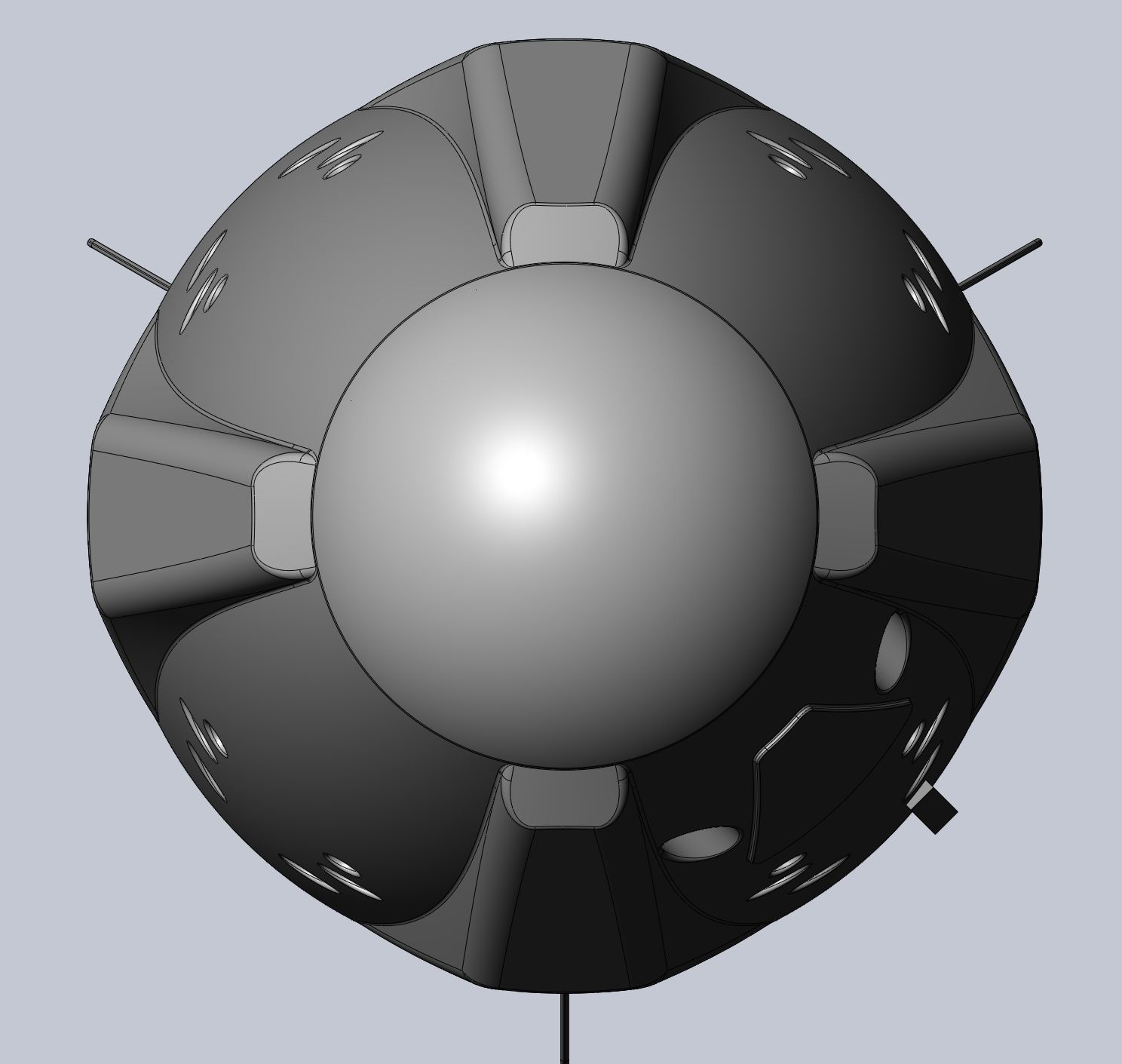 Space-X Dragon 2 Spacecraft Simple Printable Model 3D model 3D ...