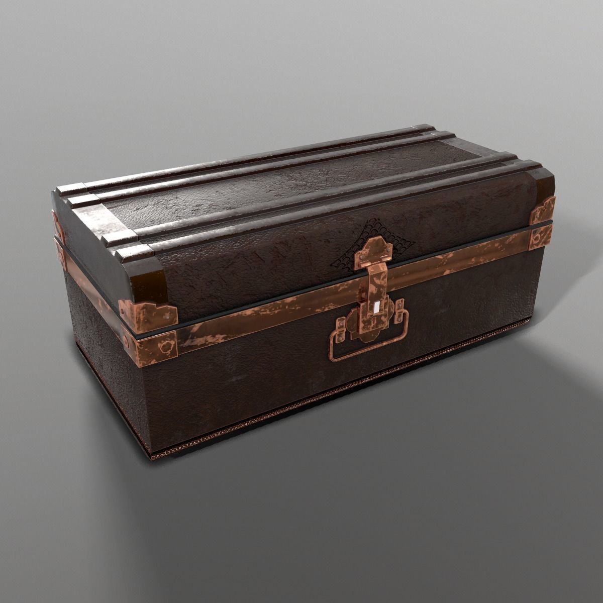 3D model Dark Chest Low poly 3Dmodel VR / AR / low-poly | CGTrader
