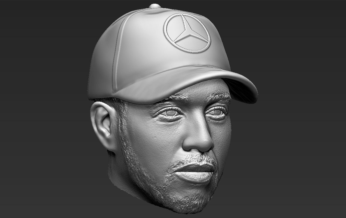 Lewis Hamilton 3D model | CGTrader