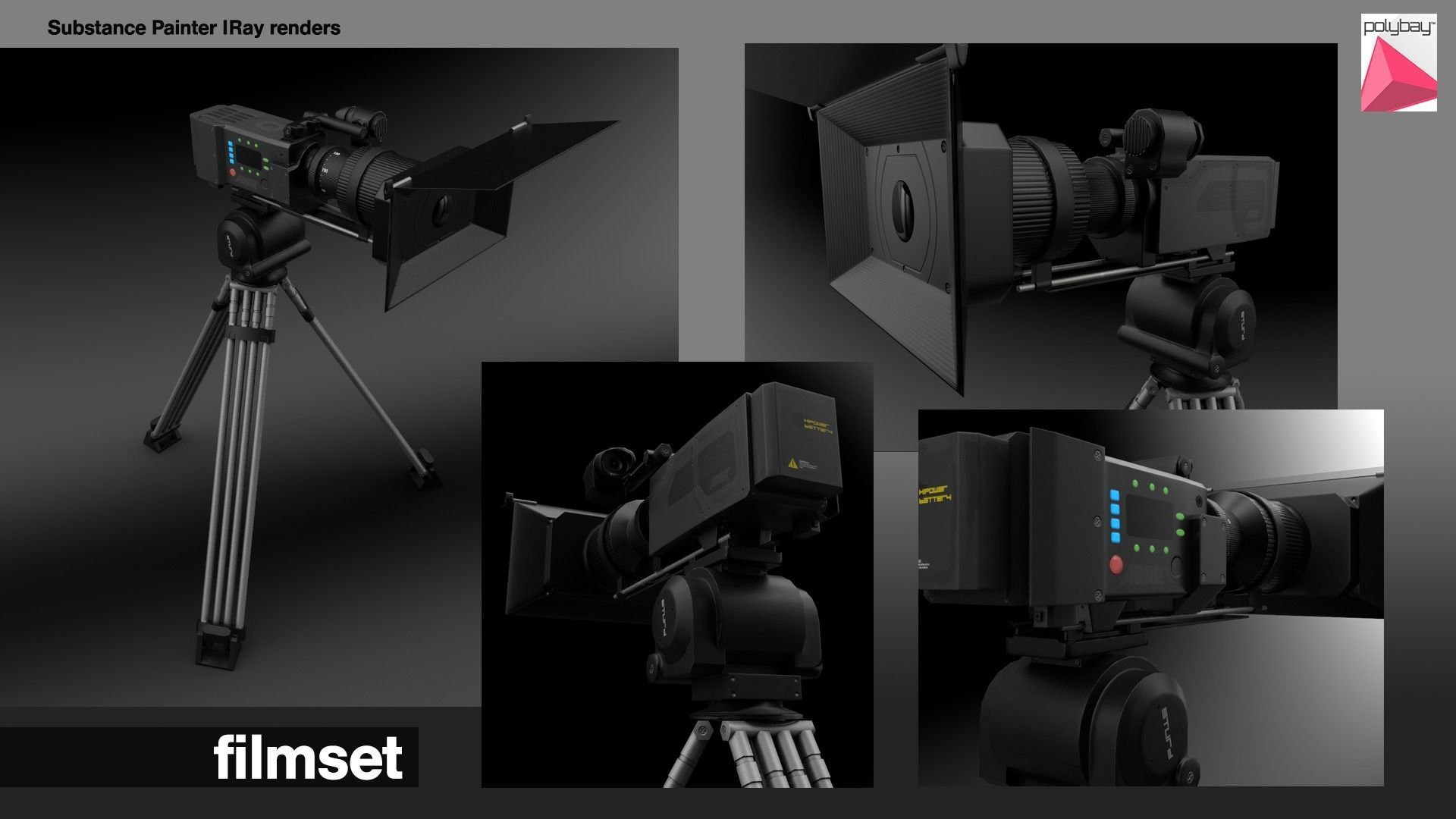 Filmset Props 3D model | CGTrader