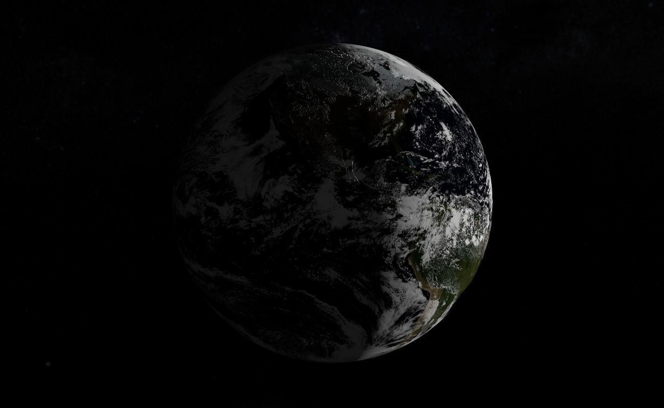 Planet Earth 3D model animated | CGTrader