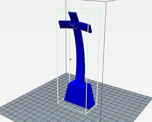 Papas cross monument Vitoria Brazil 3D model 3D printable | CGTrader
