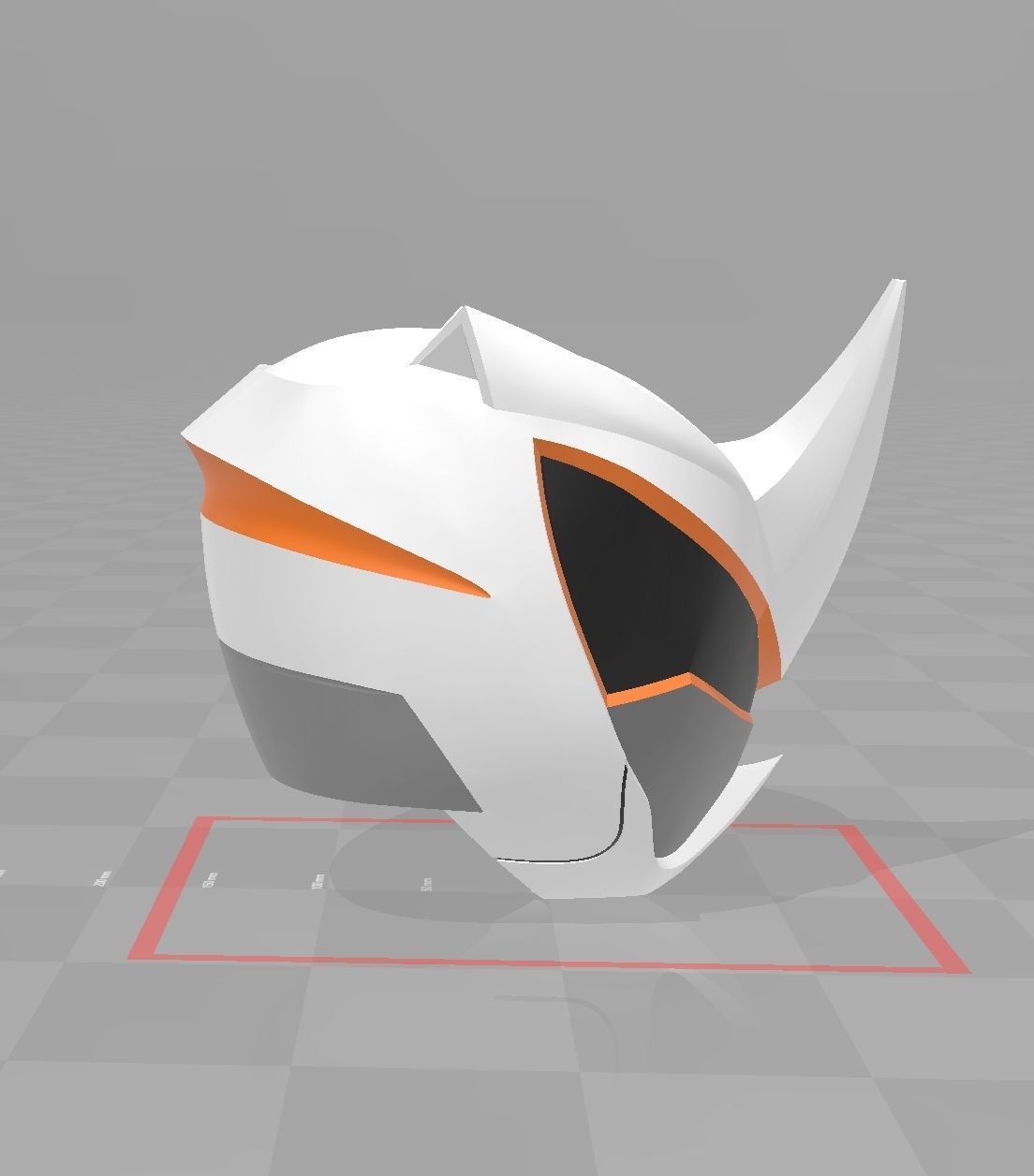 Power Rangers Jungle Fury Rhino Ranger GekiChopper Helmet 3D model 3D ...