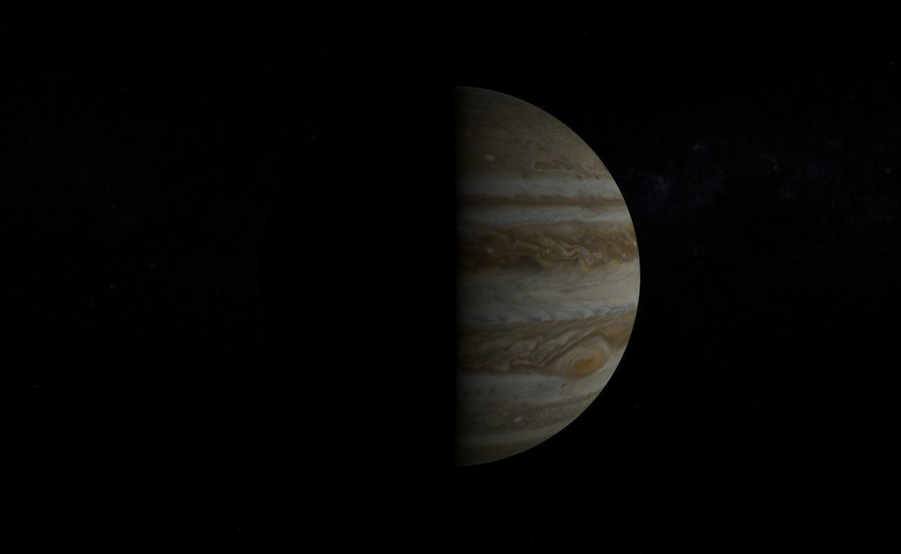 Planet Jupiter 3D model animated | CGTrader