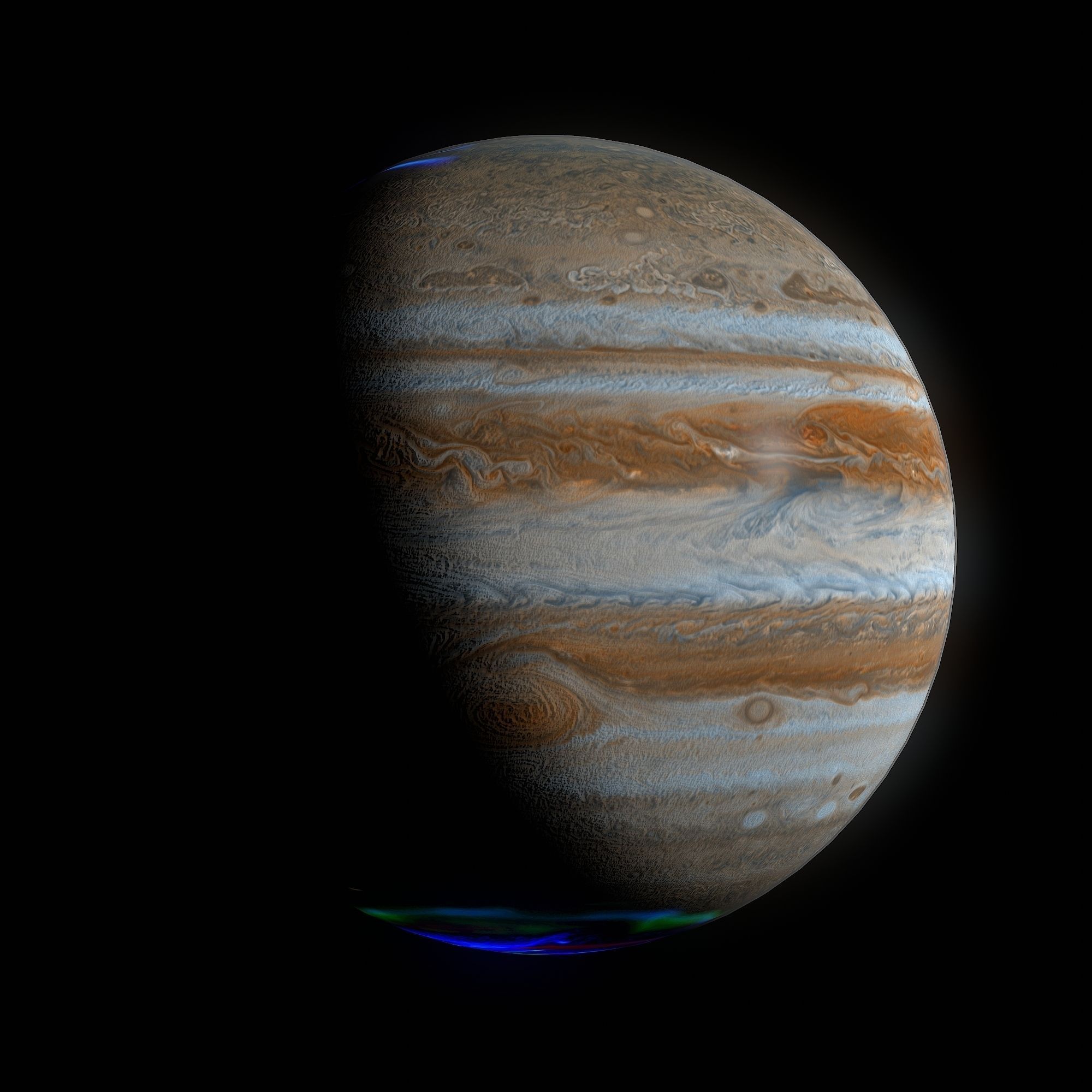 Hyperrealistic 6k Jupiter 3D model | CGTrader