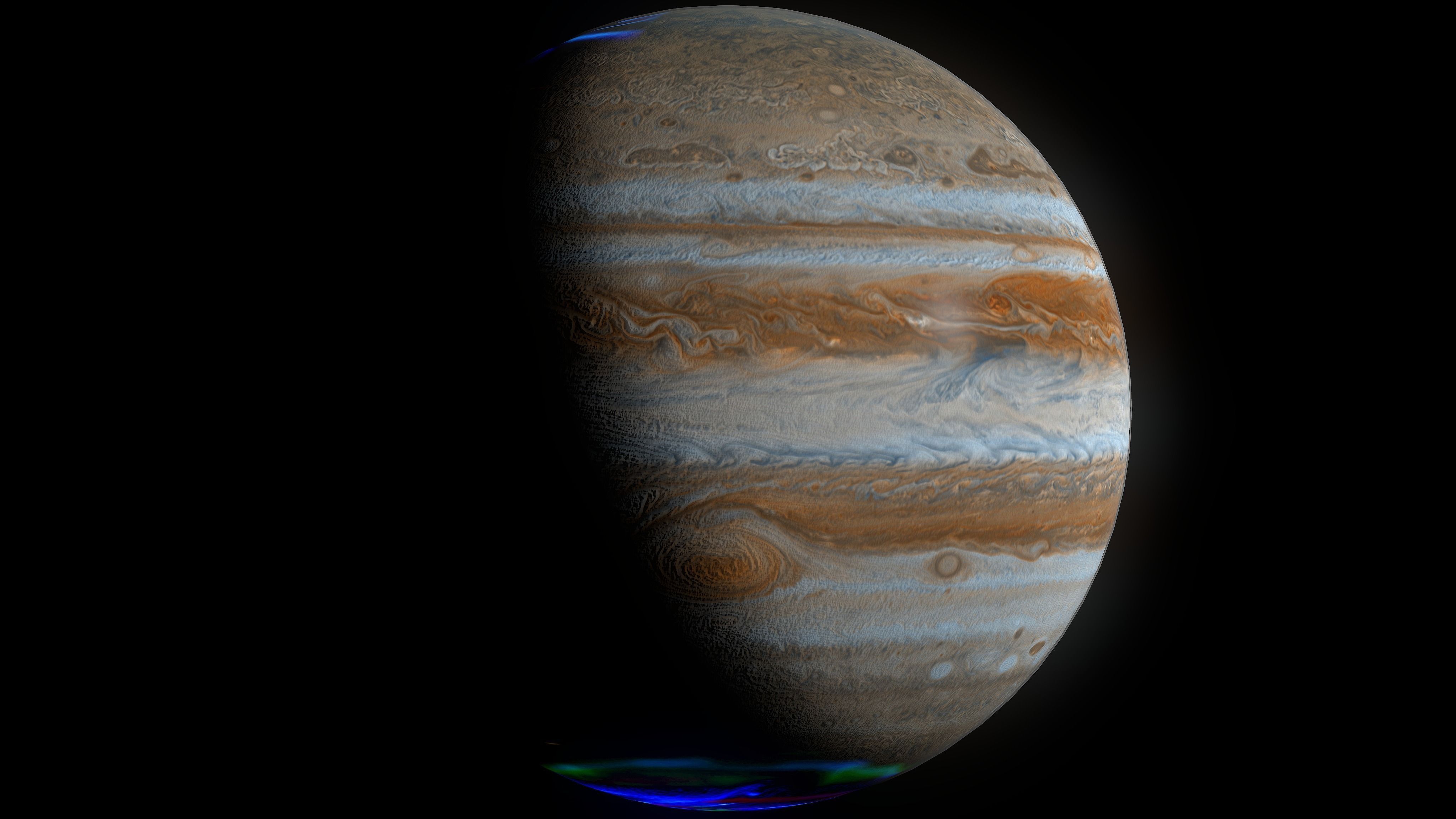 Hyperrealistic 6k Jupiter 3D Model OBJ 3DS FBX BLEND DAE | CGTrader.com