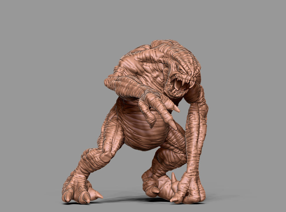 Troll 3d print model humanoid creature 3D model 3D printable | CGTrader