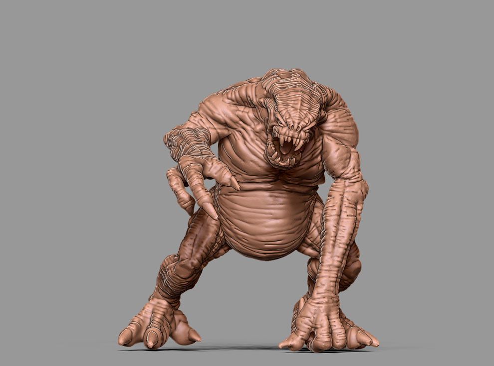 Troll 3d print model humanoid creature 3D model 3D printable | CGTrader