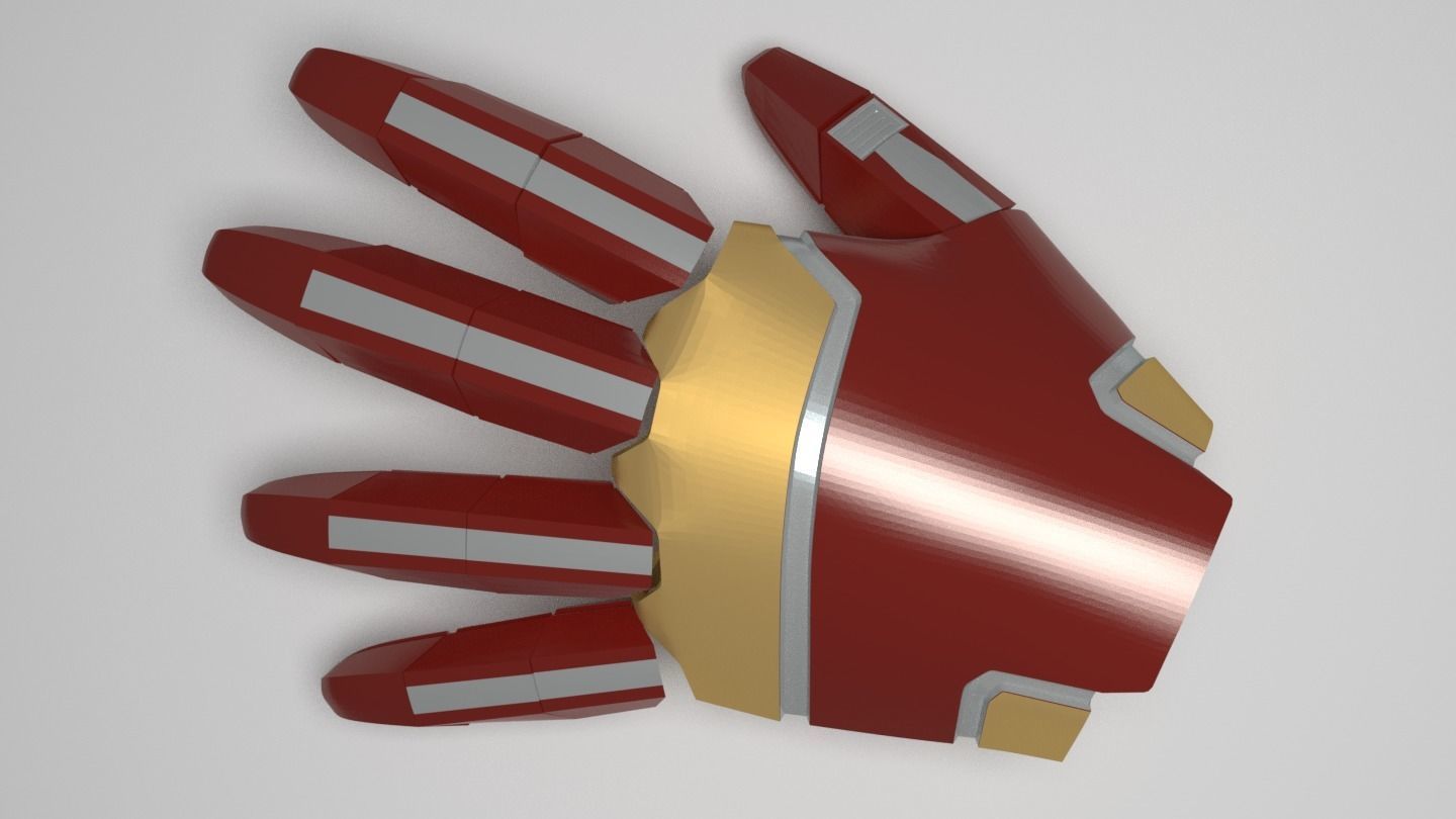 Iron Man Mk 46 hand models pack to 3d printing MK0046 Cosplay free 3D ...