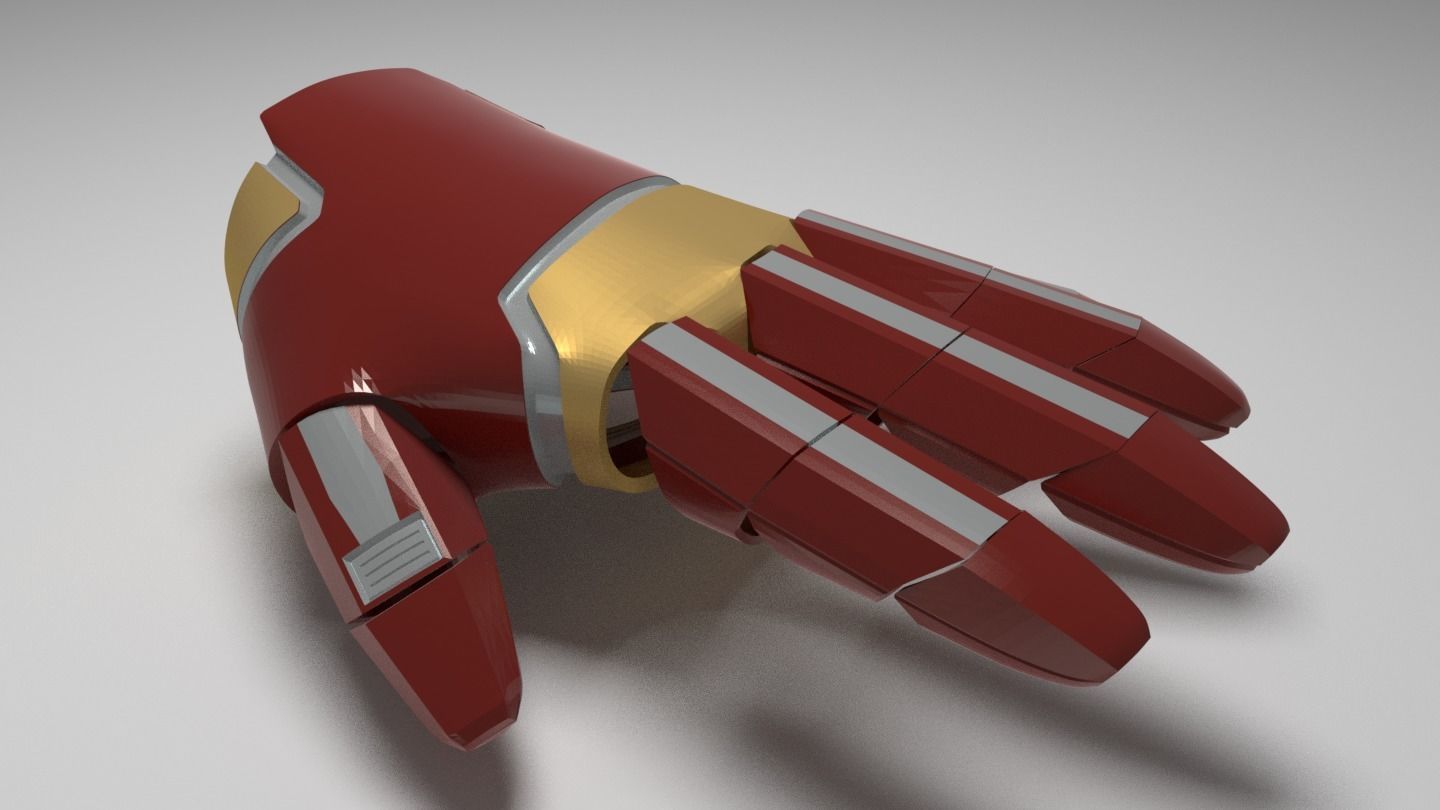 Iron Man Mk 46 hand models pack to 3d printing MK0046 Cosplay free 3D ...