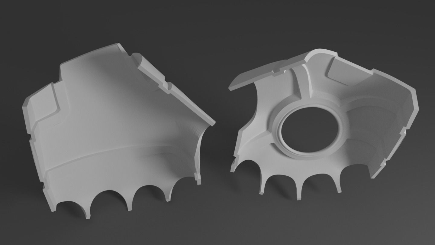 Iron Man Mk 46 hand models pack to 3d printing MK0046 Cosplay free 3D ...