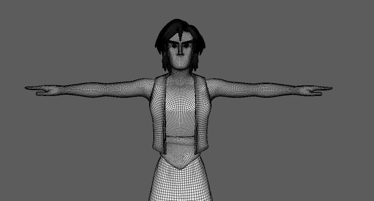 3D model Aladdin Cartoon - 3D Production Model Rigged VR / AR / low ...