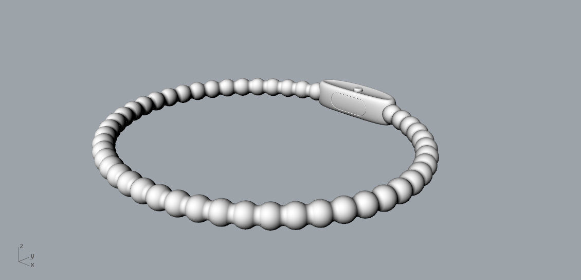 Orignal smartband design 3D model 3D model 3D printable | CGTrader