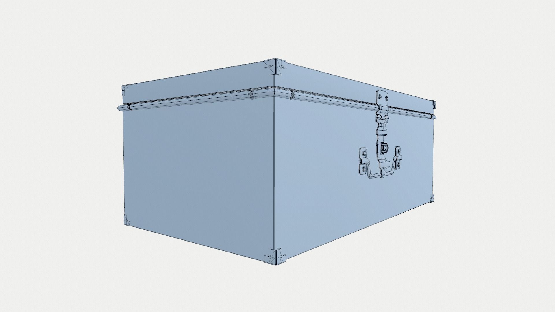 3D model Old chest VR / AR / low-poly | CGTrader