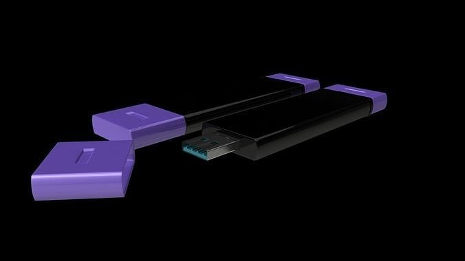 pendrive 3D model | CGTrader