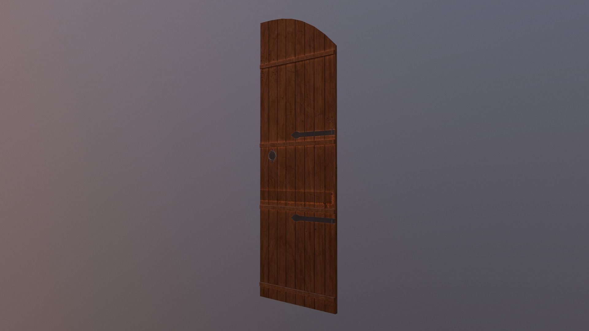 3D model Opened Door VR / AR / low-poly | CGTrader
