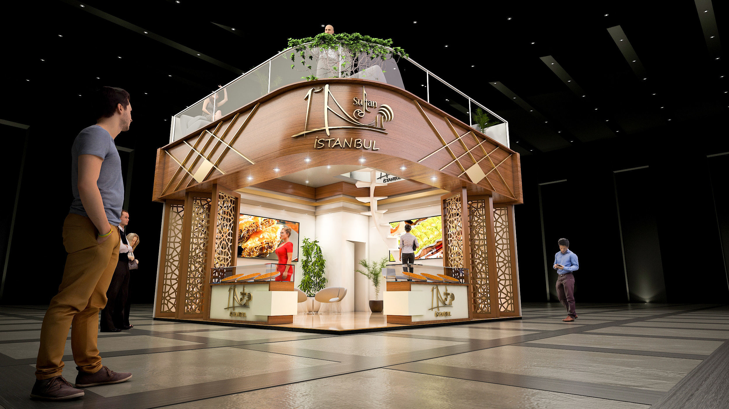 fair stand 3D model | CGTrader