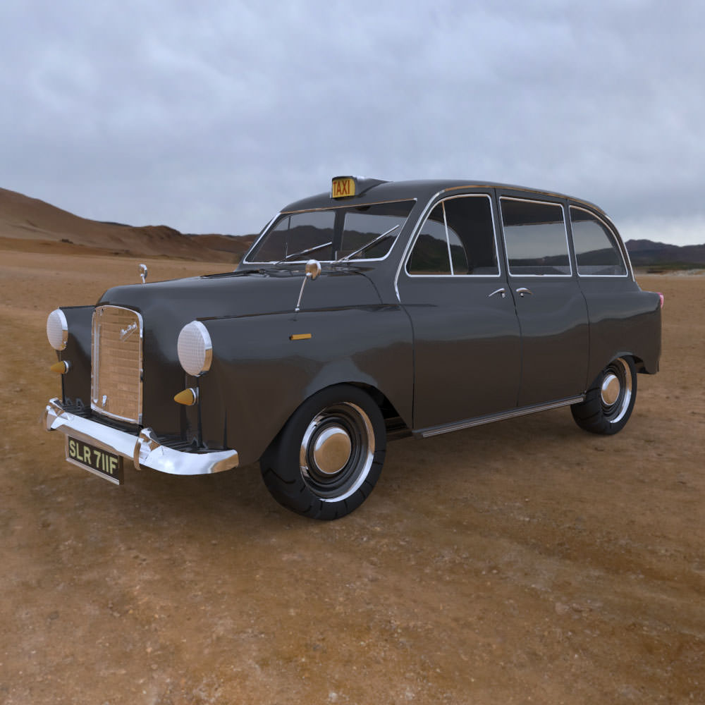 London Taxi 3D model | CGTrader