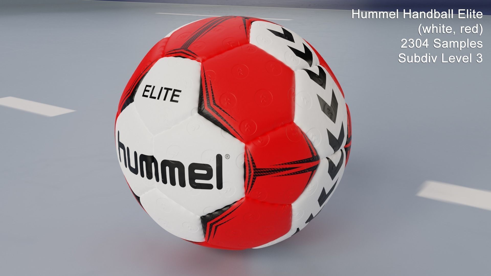Hummel Handball 3D model | CGTrader