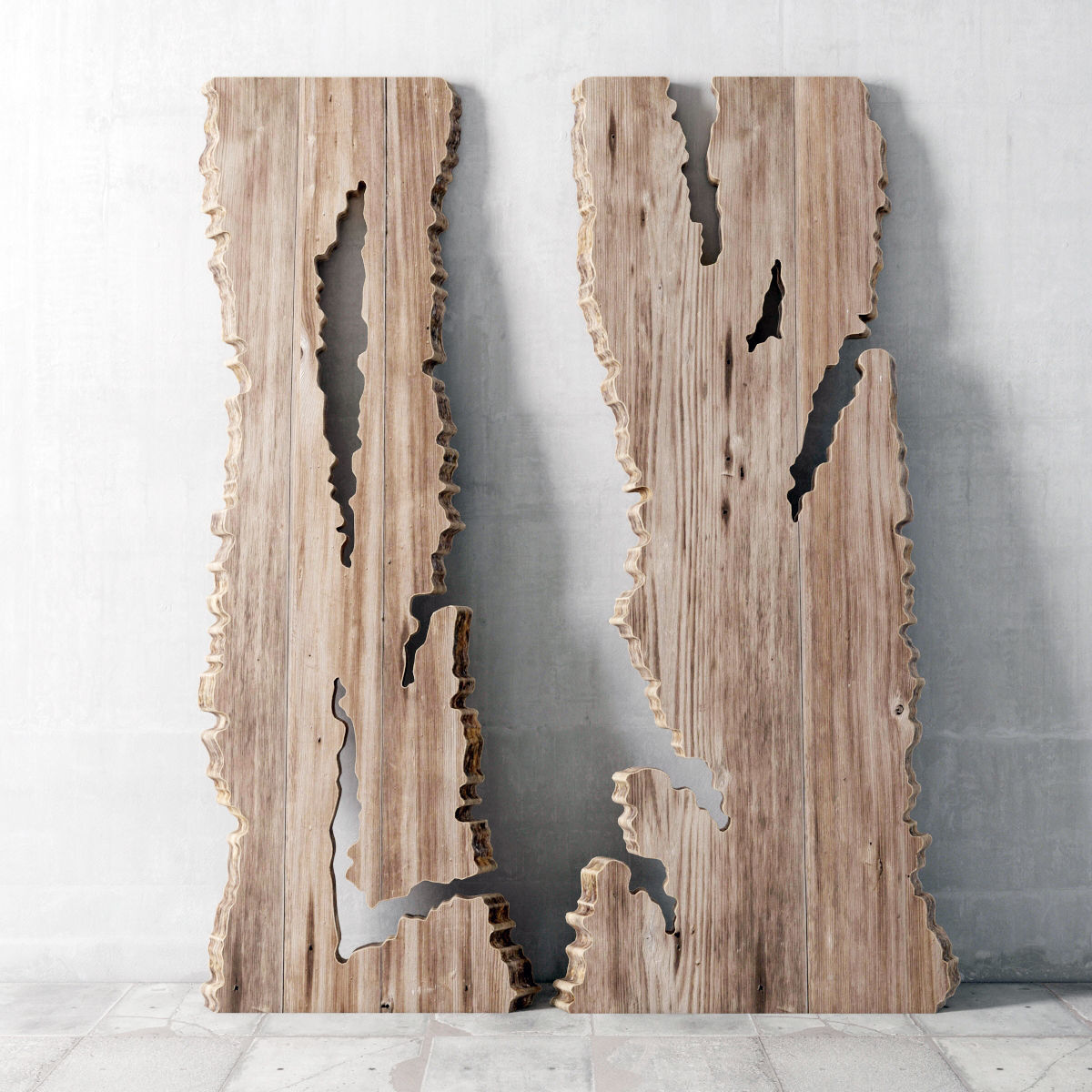 Wood slab 3D model | CGTrader