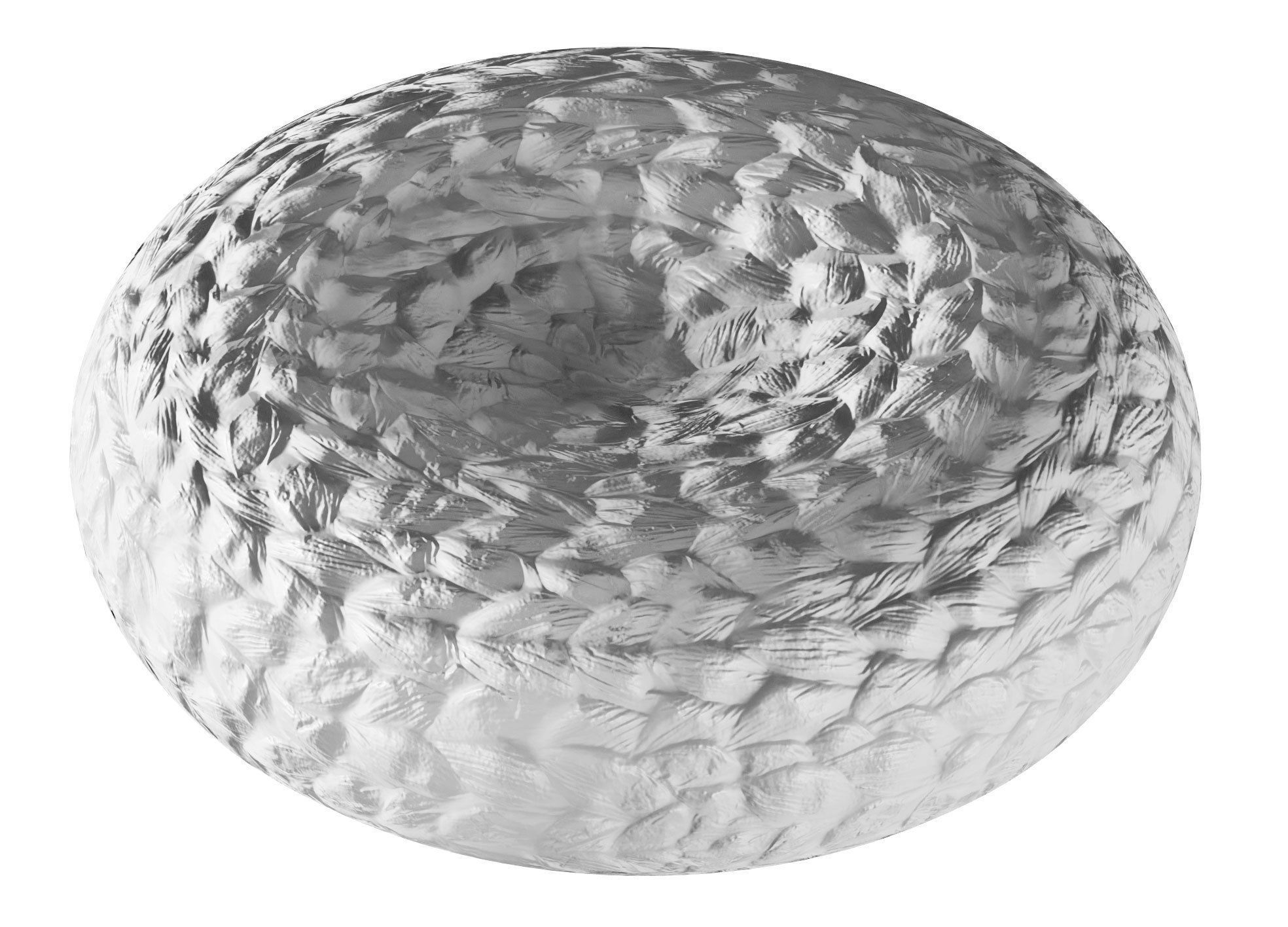 3D model Wicker Puffs VR / AR / low-poly | CGTrader