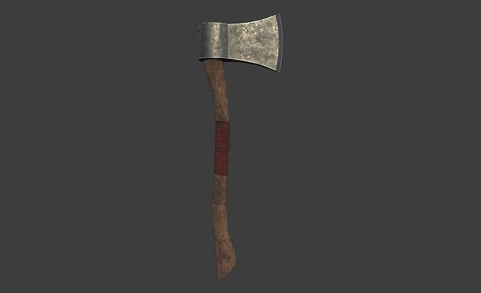 3D model Low Poly Game Ready Axe VR / AR / low-poly | CGTrader