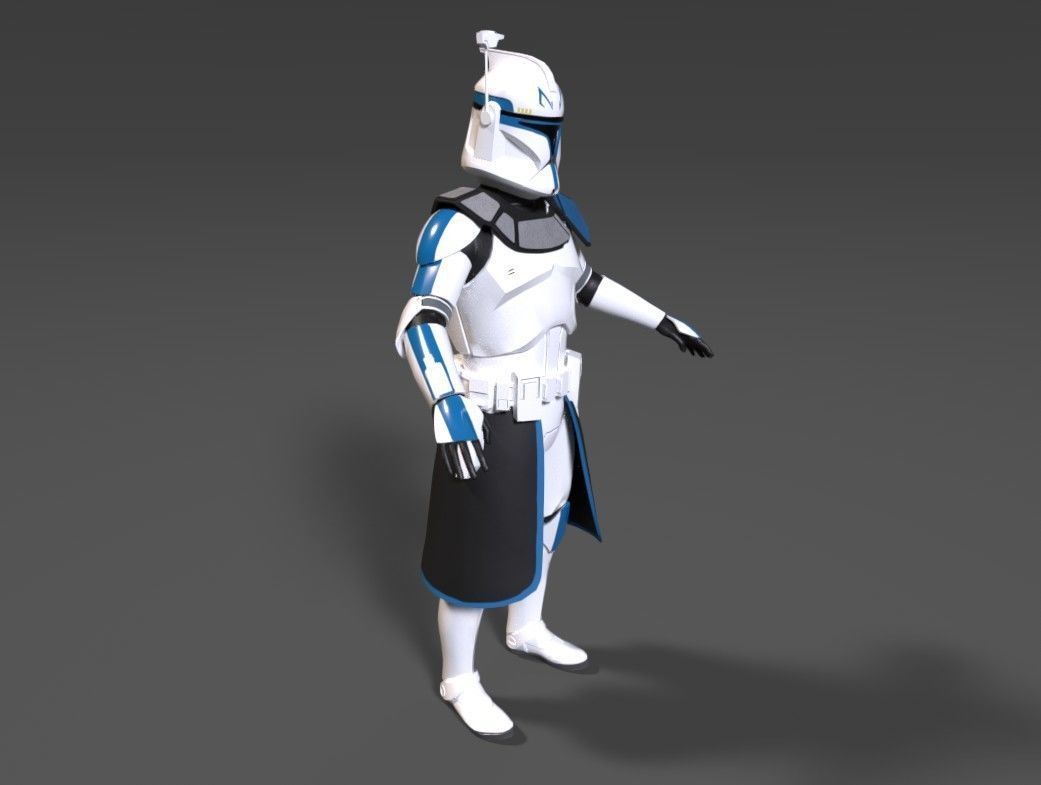 Captain Rex - Phase1 3D model | CGTrader