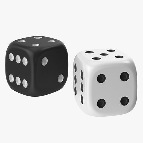 Game Dice 3D model | CGTrader