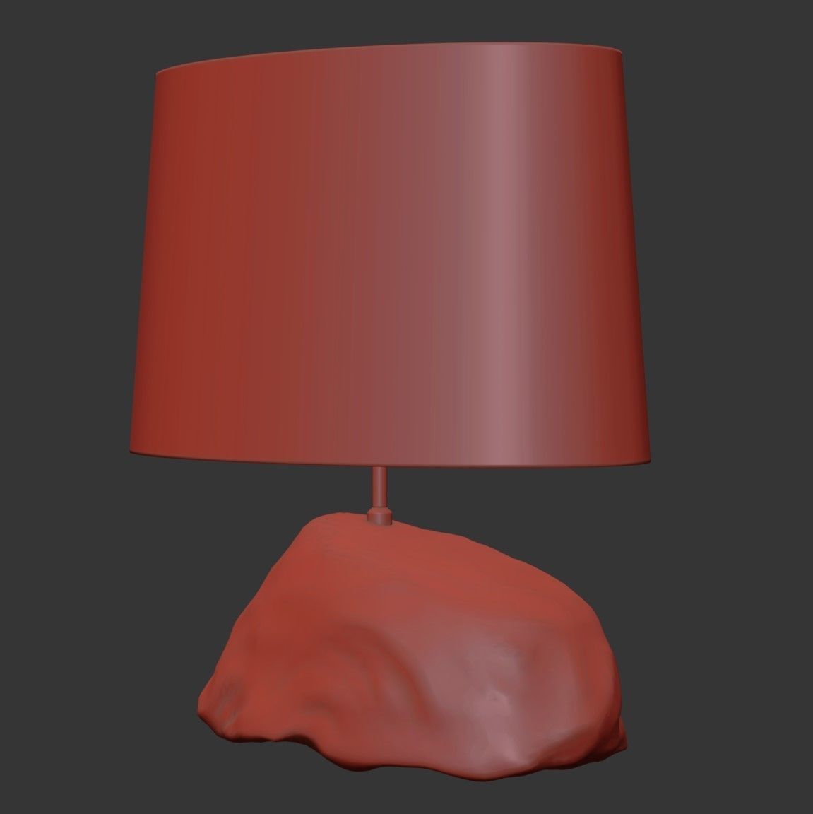 Glass Block Lamp 3D model | CGTrader