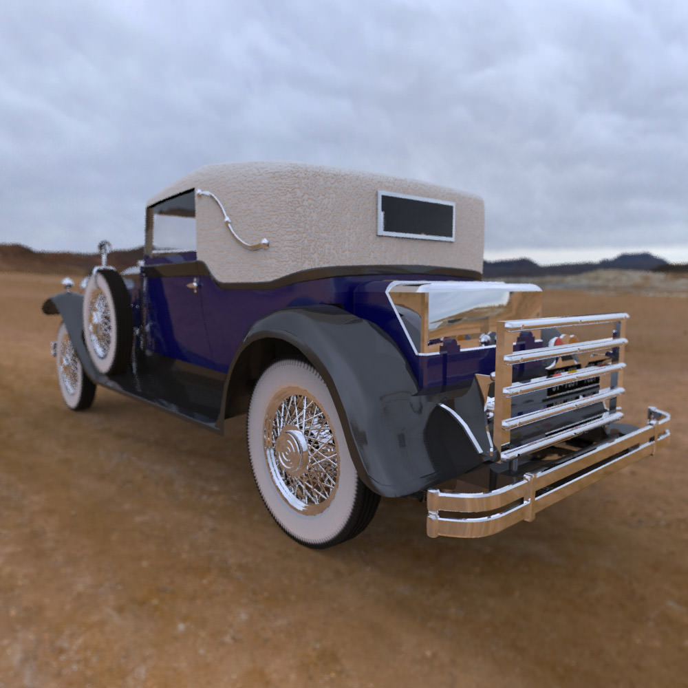 Packard Car 1930 3D model | CGTrader