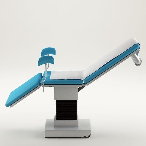 Exam Table 01 3D model | CGTrader