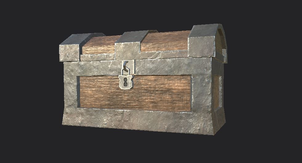 CHEST LOW POLY READY FOR GAMES free VR / AR / low-poly 3D model | CGTrader
