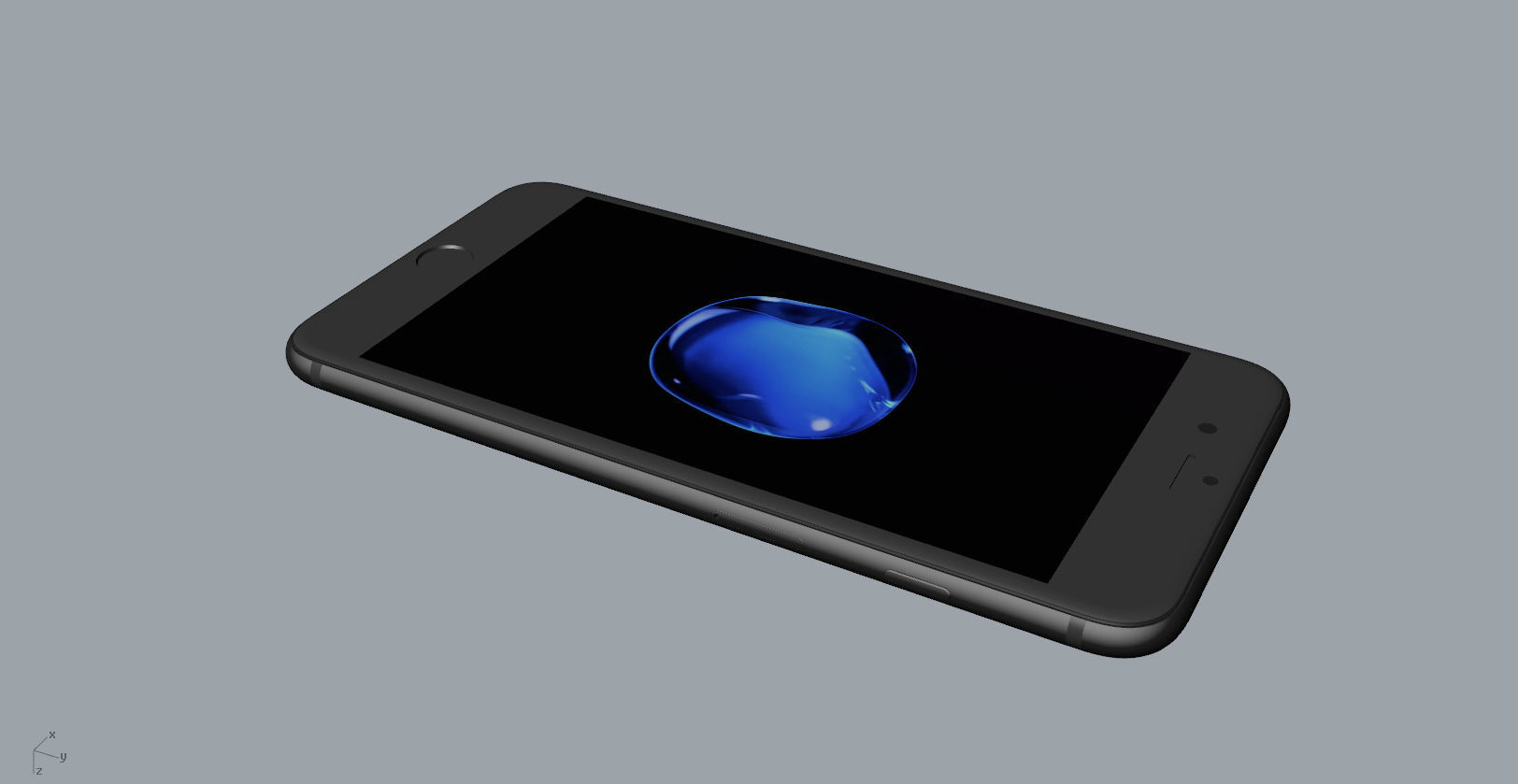 Realistic iphone 7 PLUS production 3D model 3D model 3D printable ...
