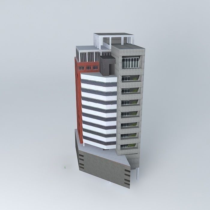 Torre Friusa Santo Domingo Dominican Republic free 3D model | CGTrader
