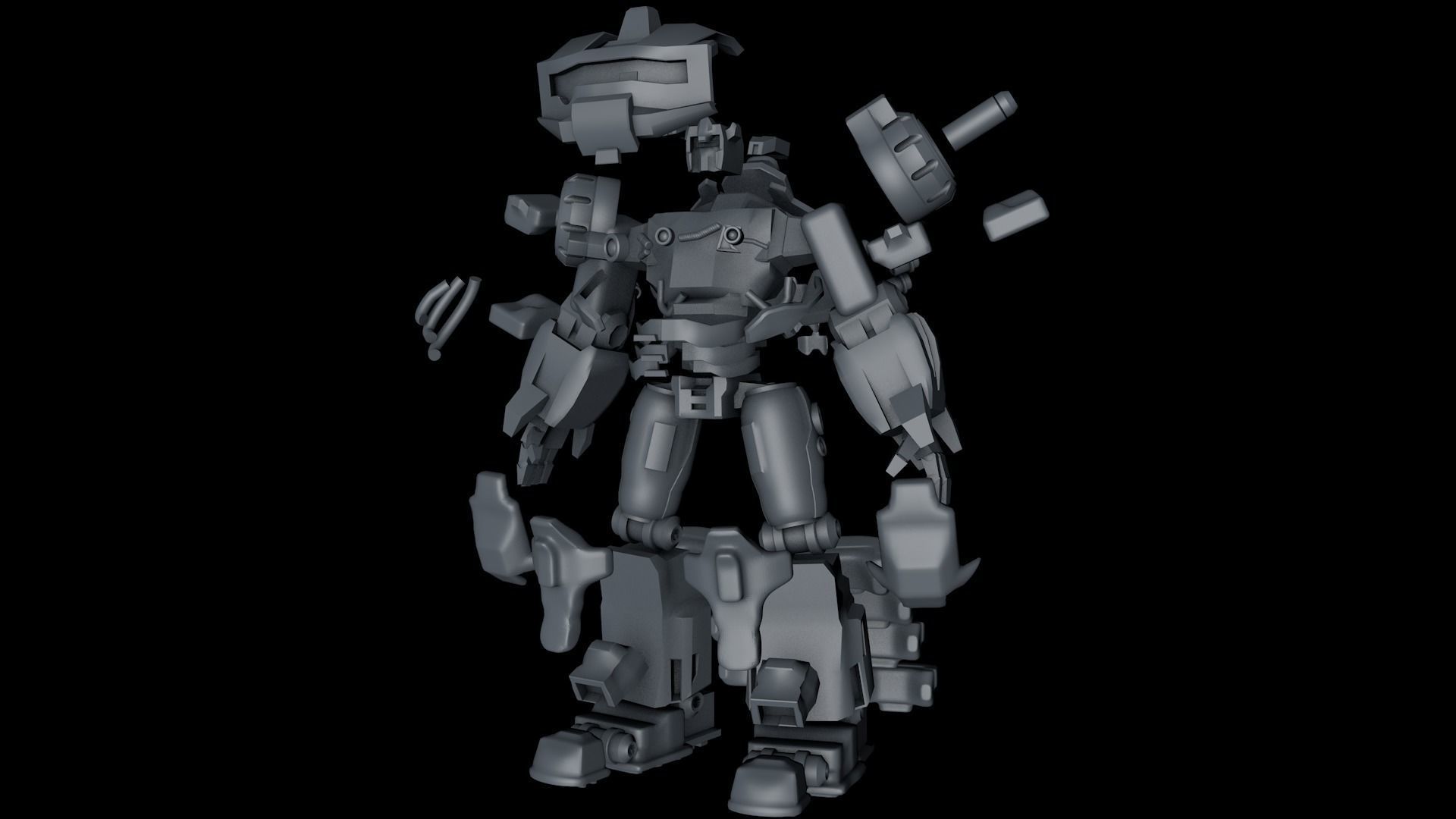 Grimlock Transformers Fall Of Cybertron 3D model Hight Quality 3D model ...