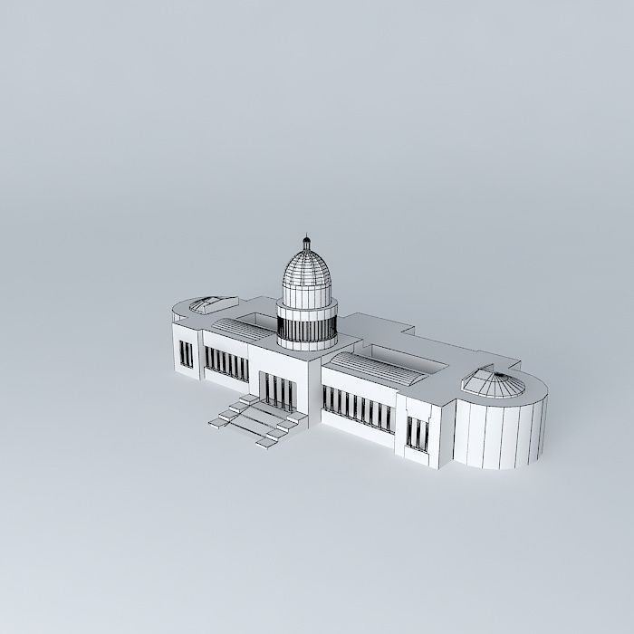 Capitol of Havana Havana Cuba free 3D model | CGTrader
